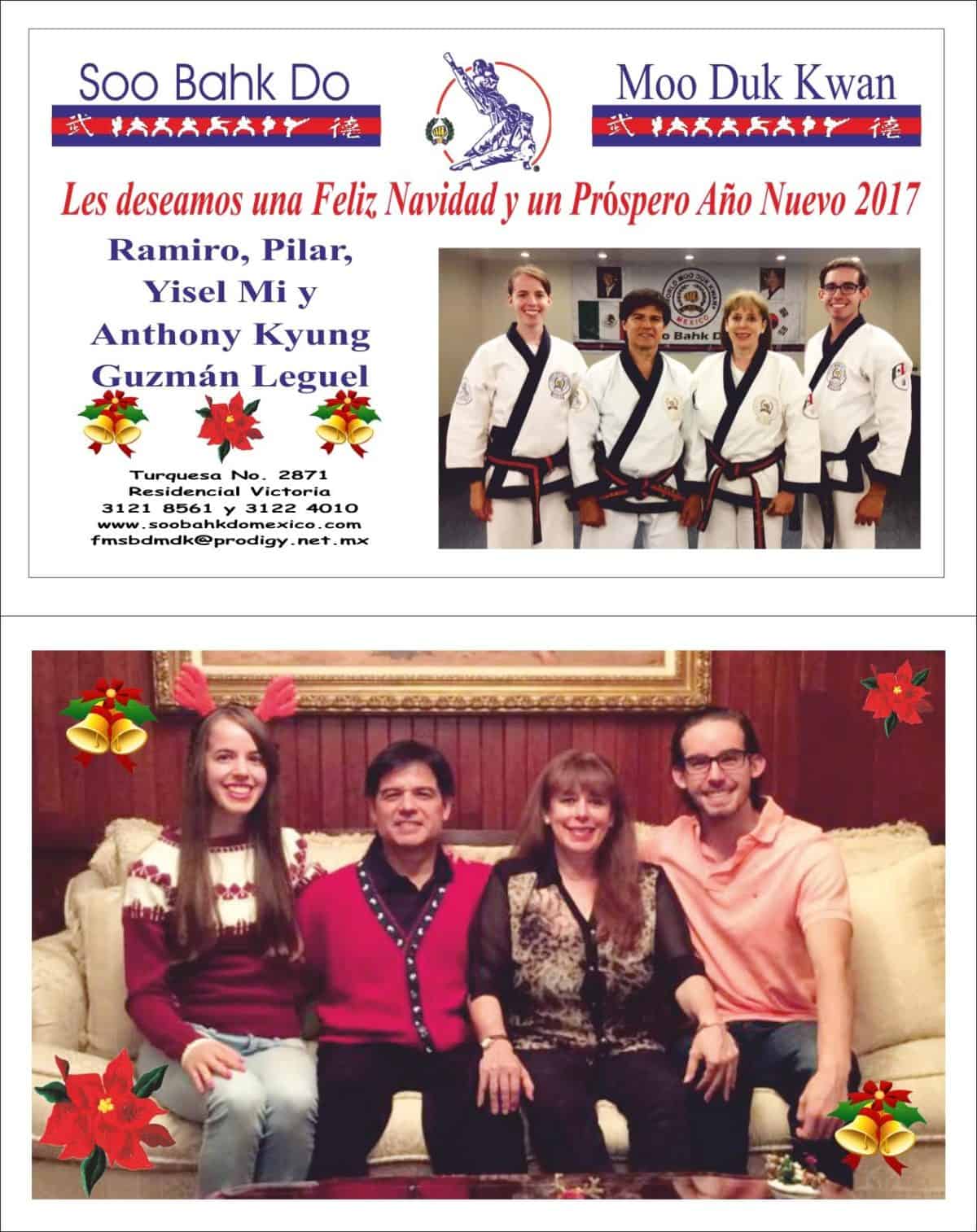 Holiday Greetings from Ramiro Guzman and Family