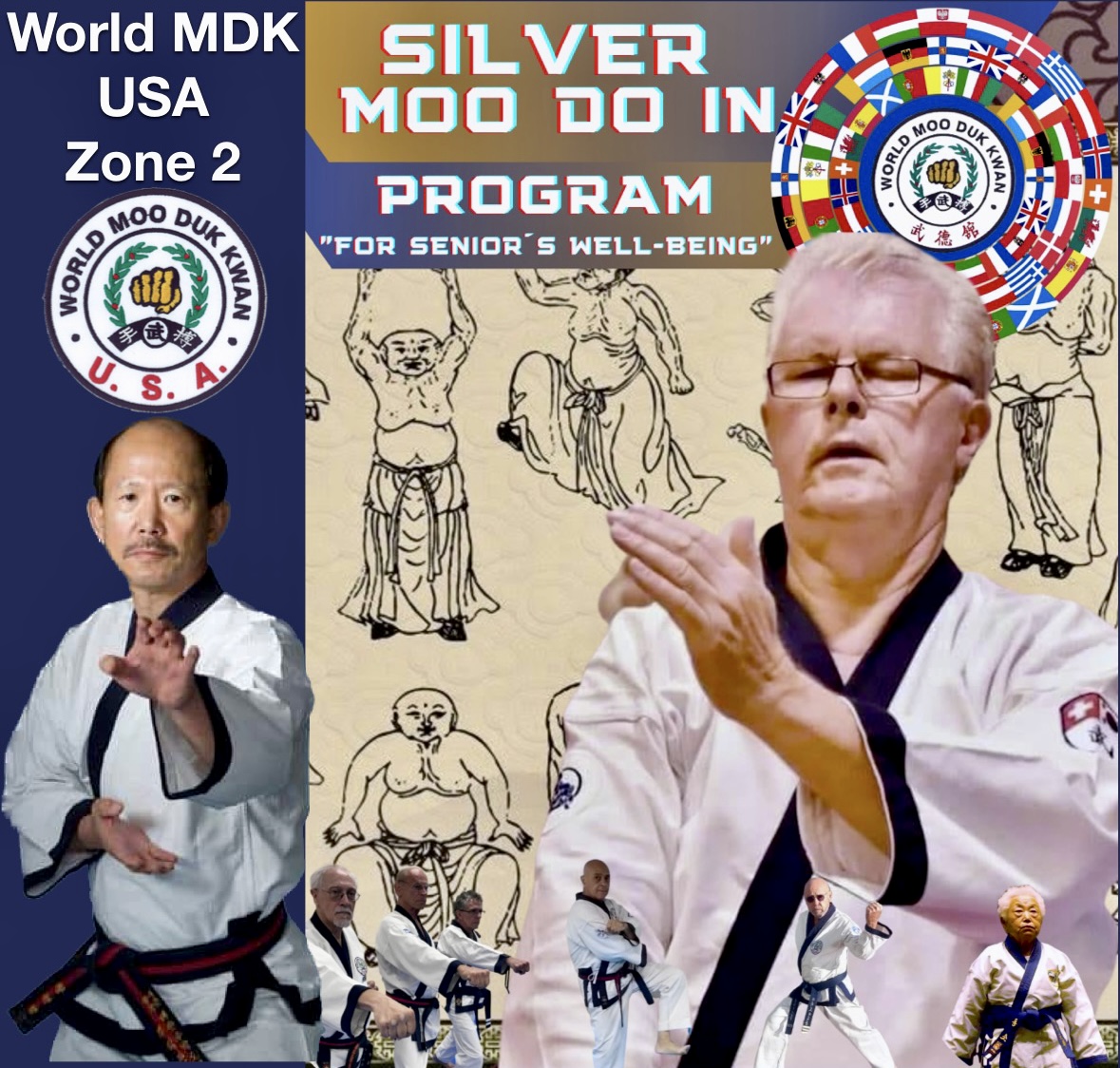 The World Moo Duk Kwan®, Zone 2, USA Inaugural Silver Moo Do In Zoom ...