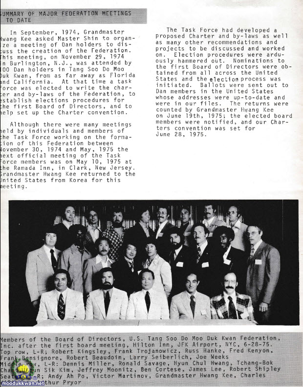 The World Moo Duk Kwan® Proudly Remembers Master Arthur Pryor, (1944 ...