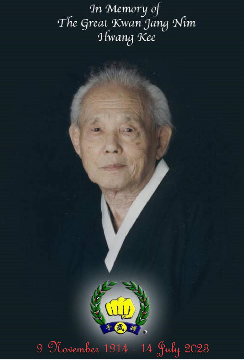 In memory of Chang Shi Ja, Grandmaster Hwang Kee - World Moo Duk Kwan®